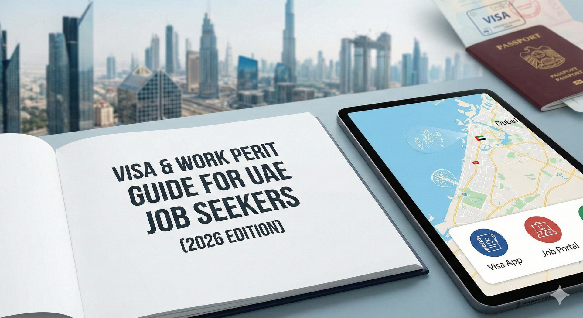 UAE Work Visa & Permit Guide for Job Seekers 2026 | labeeb.ae