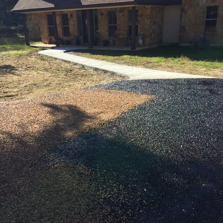 Tar & Chip Seal Driveway Services in Austin, TX - Pavement Solutions