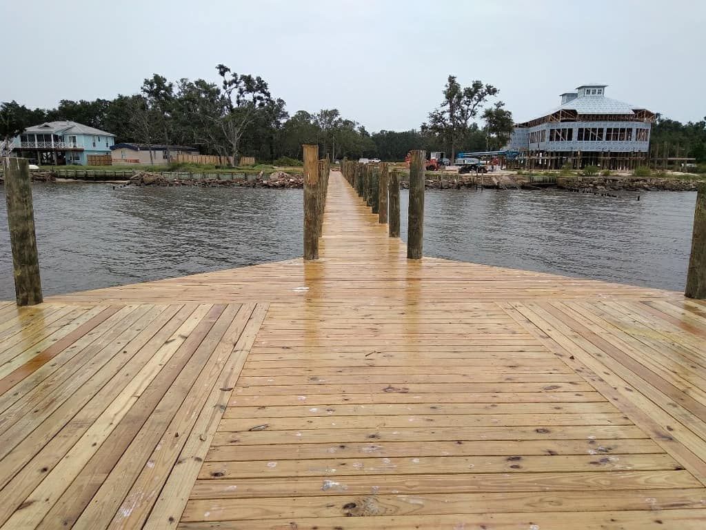 Masterful Dock Construction | Titan Marine Construction | Foley, Alabama