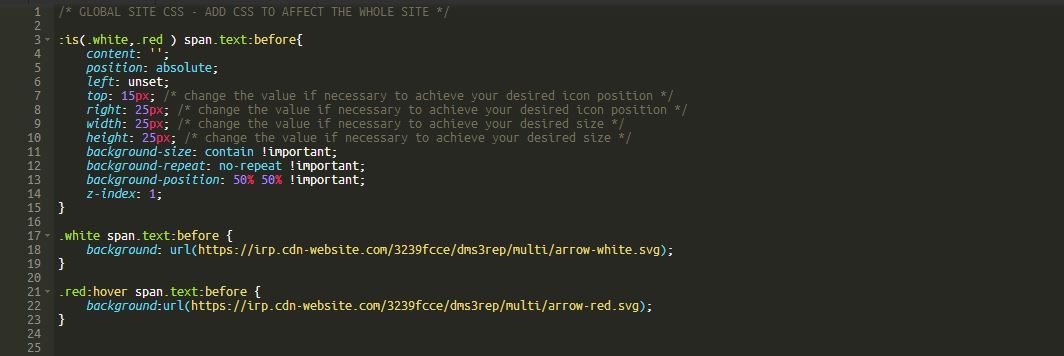 Duda Tip: Custom Buttons - Adding Your Own Icon