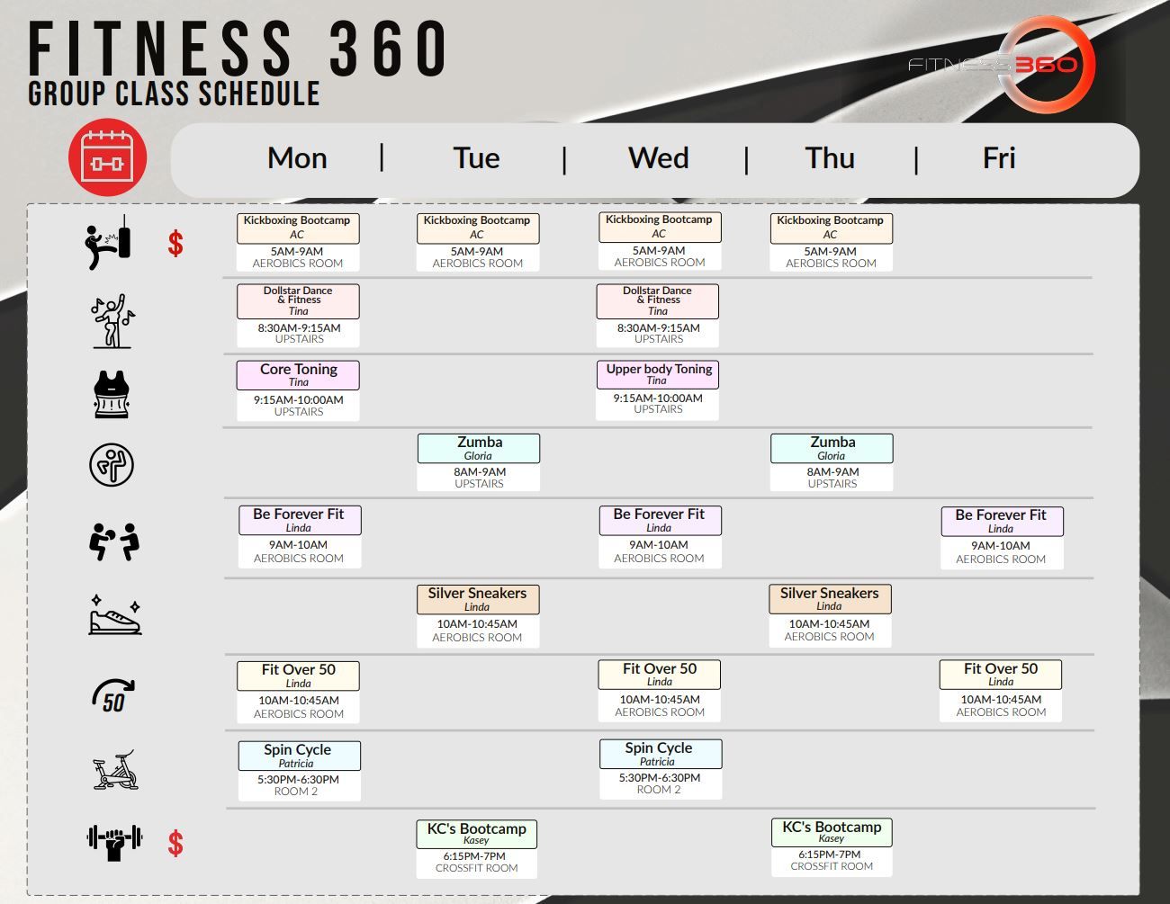 Group Fitness & Weight Loss Classes in Nacogdoches, TX | Fitness 360