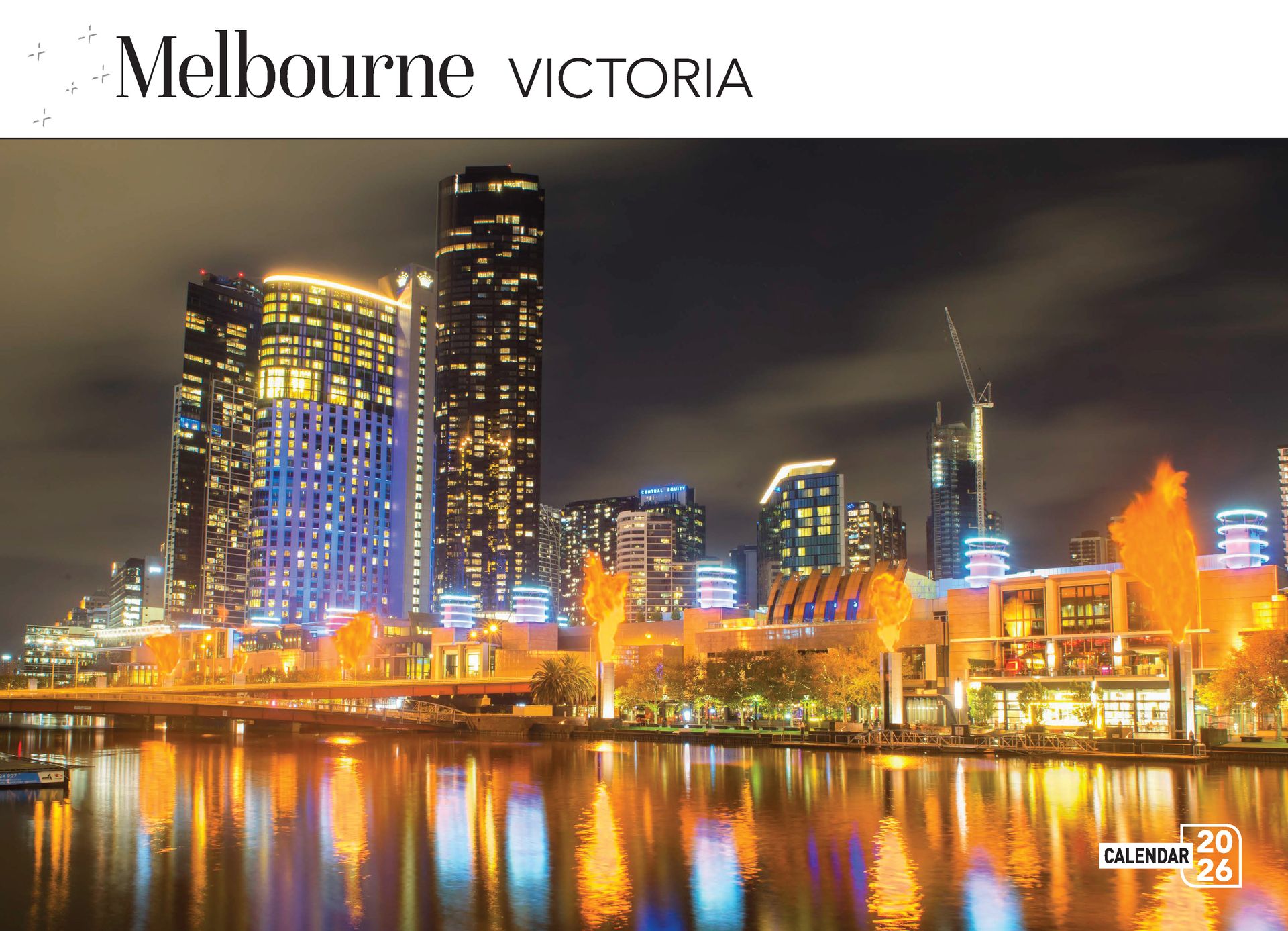 Calendar 2026 335x242mm Melbourne