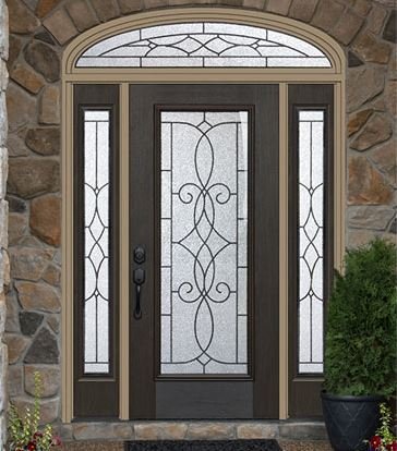 Custom Glass Inserts l Tampa, FL l DoorPro Entryways, Inc.