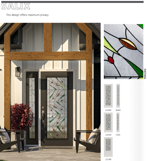 Custom Glass Inserts l Tampa, FL l DoorPro Entryways, Inc.