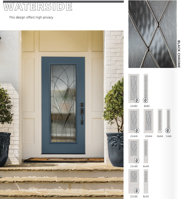 Custom Glass Inserts l Tampa, FL l DoorPro Entryways, Inc.