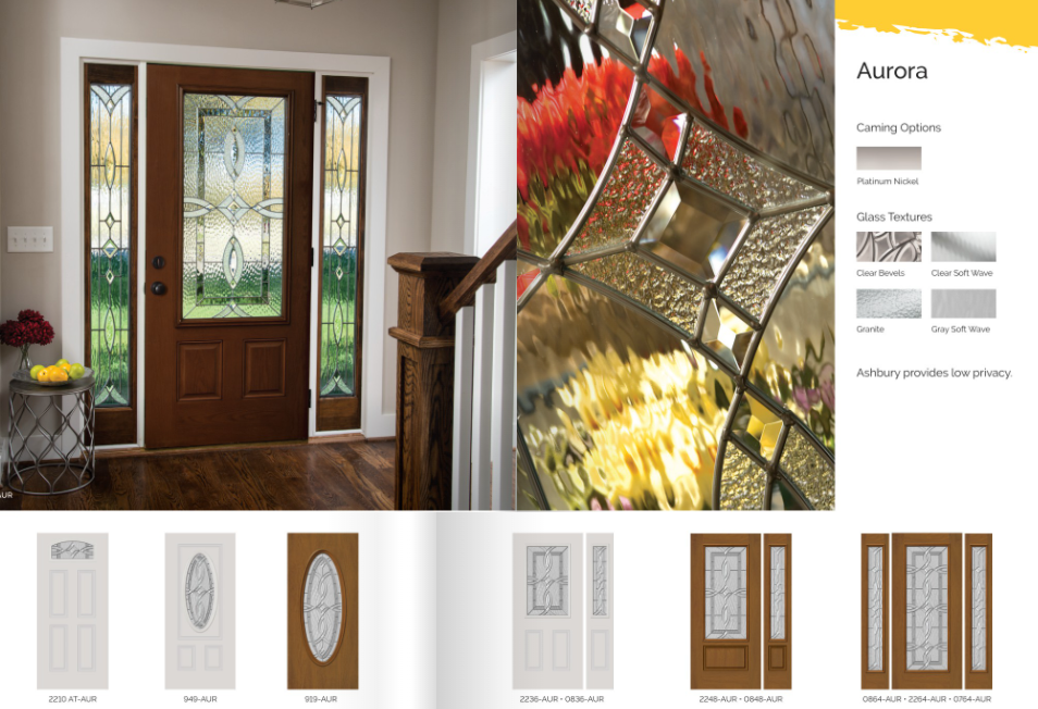 Custom Glass Inserts l Tampa, FL l DoorPro Entryways, Inc.