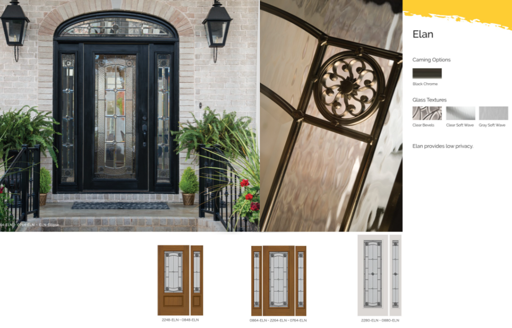 Custom Glass Inserts l Tampa, FL l DoorPro Entryways, Inc.