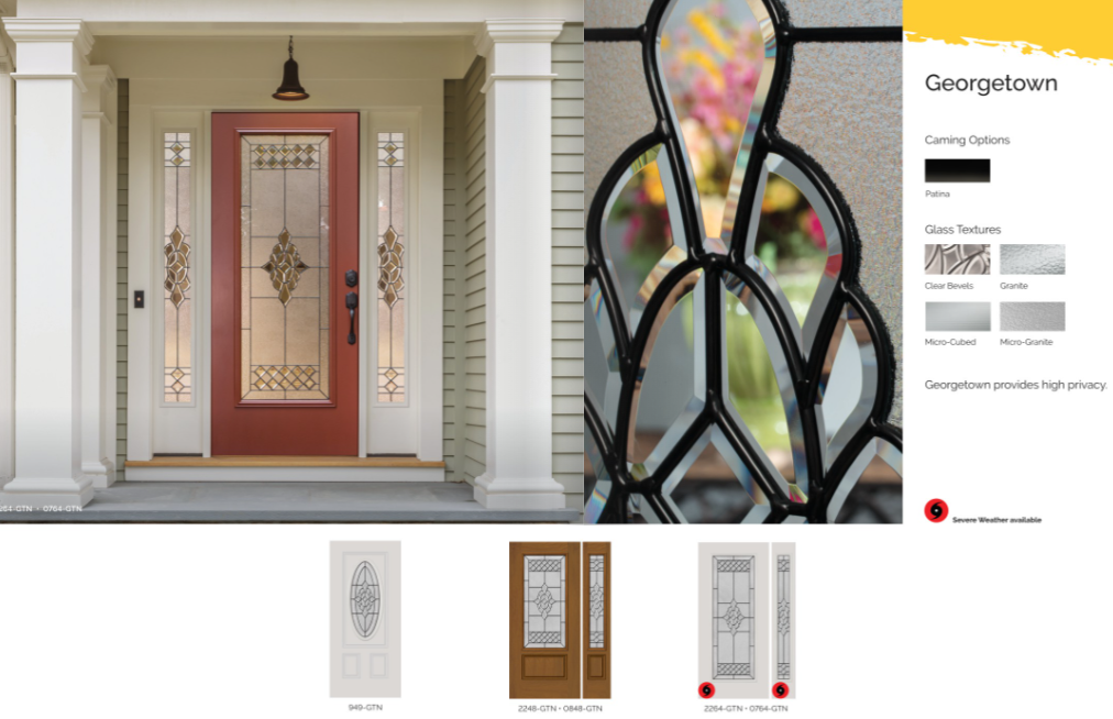 Custom Glass Inserts l Tampa, FL l DoorPro Entryways, Inc.