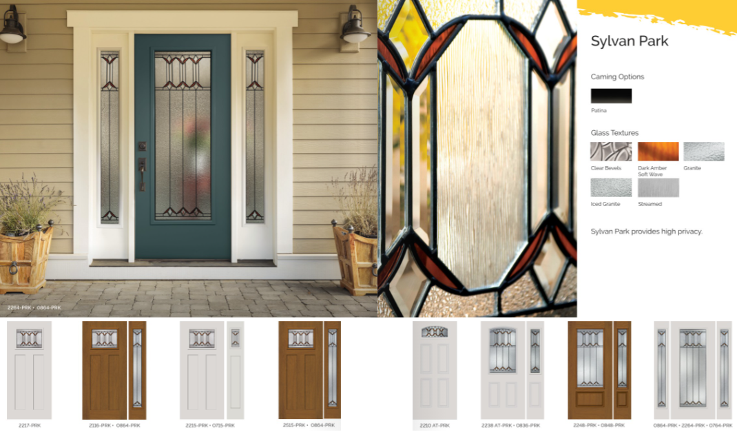 Custom Glass Inserts l Tampa, FL l DoorPro Entryways, Inc.