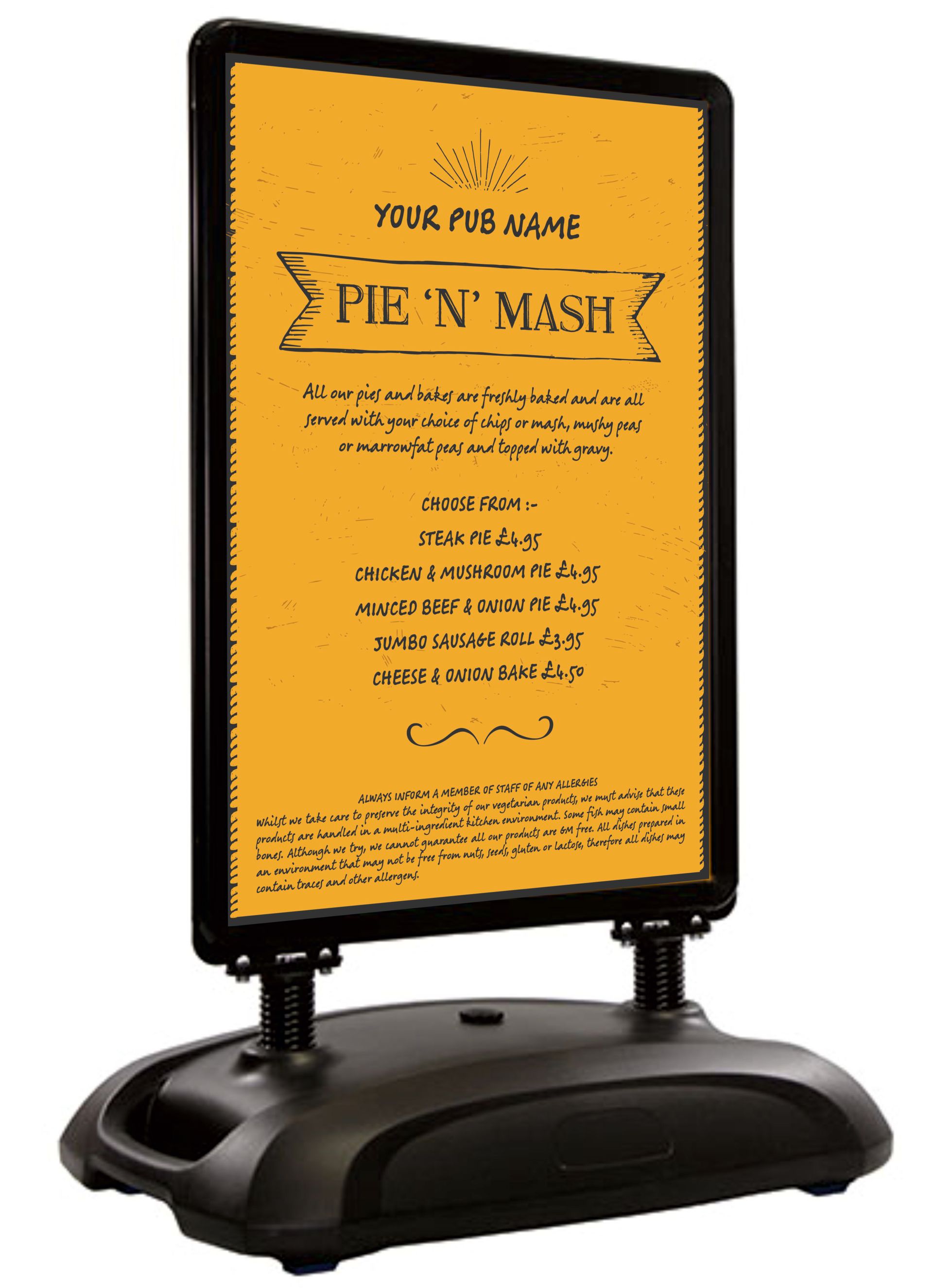 Aboards & Pavement Signs