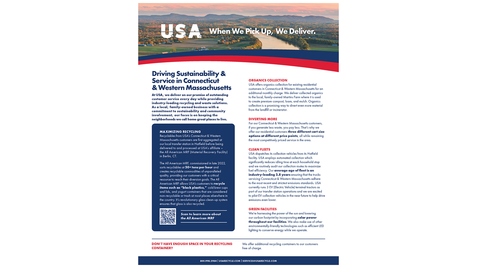 USA Waste & Recycling Learning Center