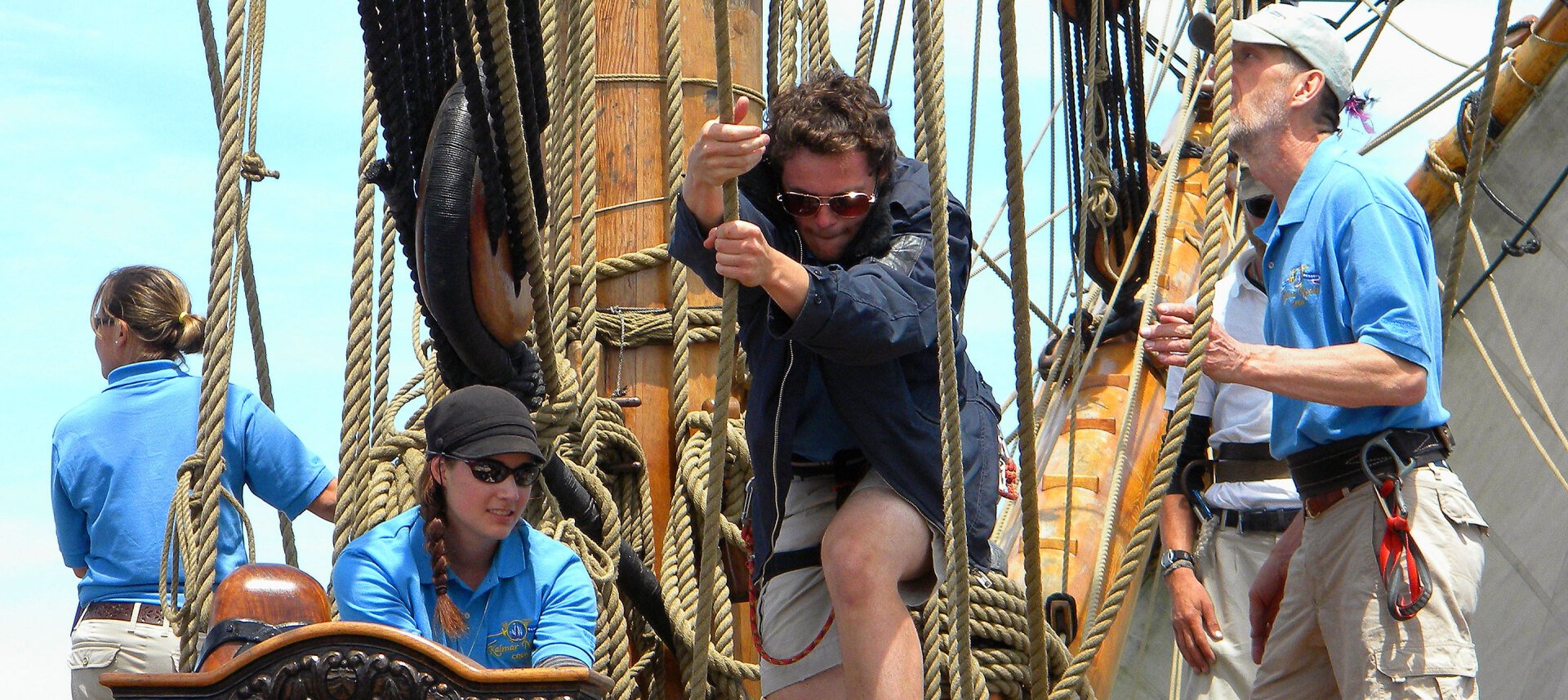 Crew Training on the Tall Ship of Delaware