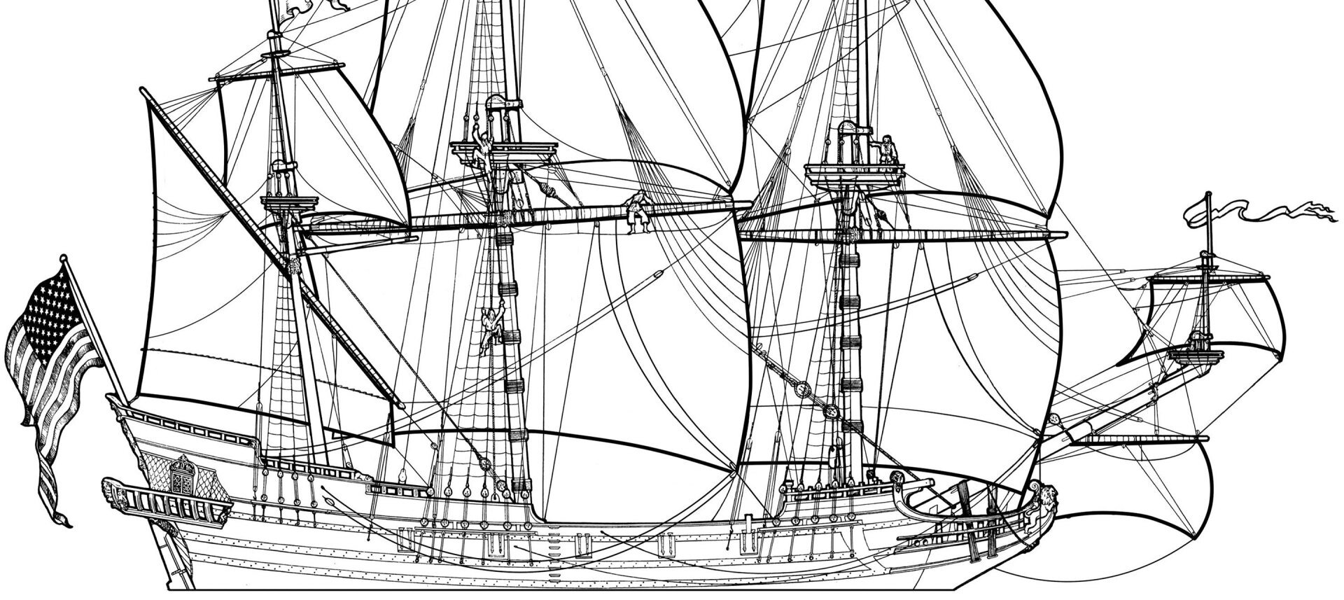 Kalmar Nyckel Tall Ship Specifications