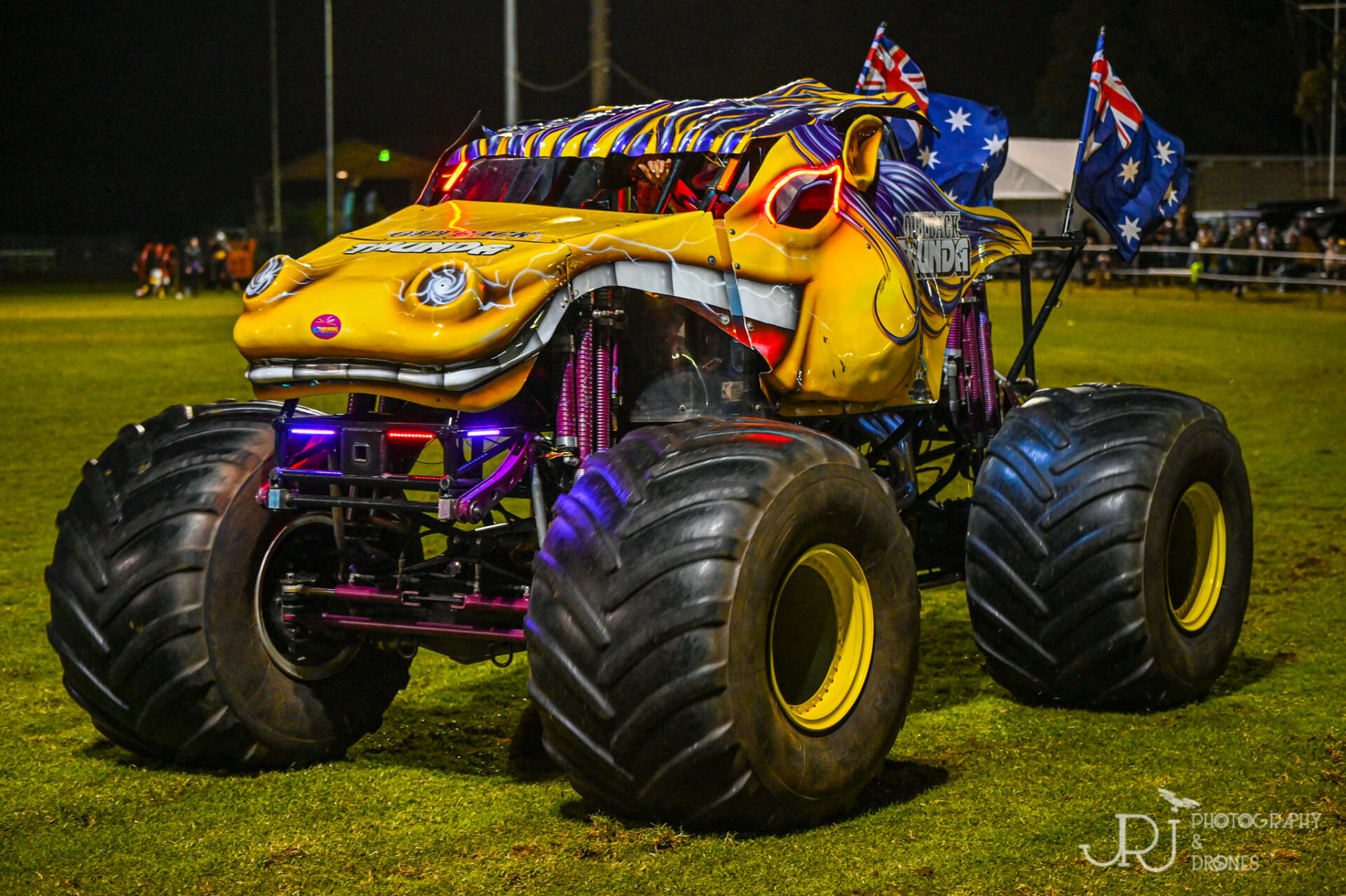 Outback Thunda Monster Truck Ride | KCs Fireworks Displays