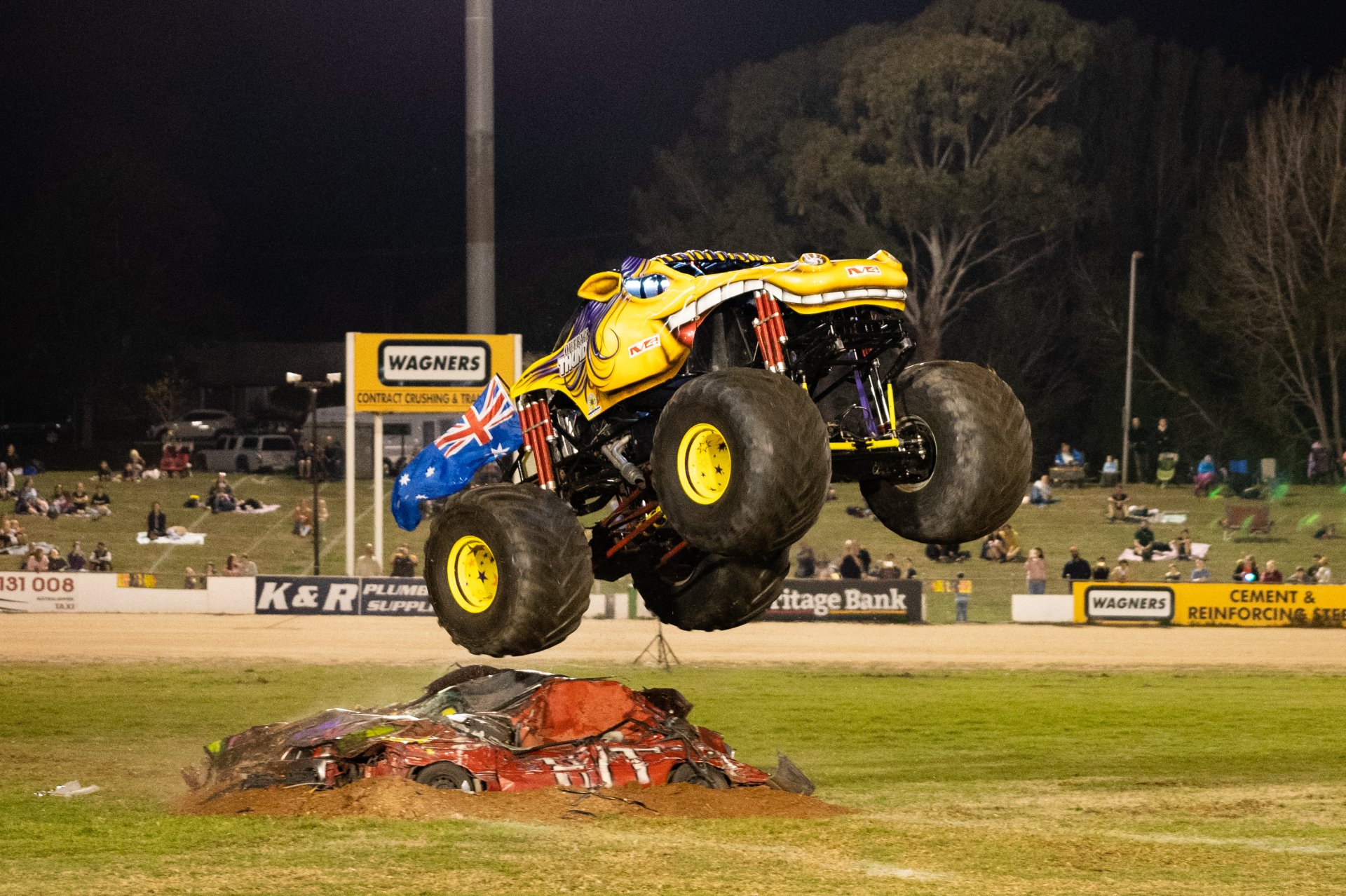 Outback Thunda Monster Truck Ride | KCs Fireworks Displays