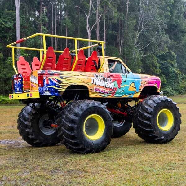 Outback Thunda The Ride Monster Truck | KCs Fireworks Displays