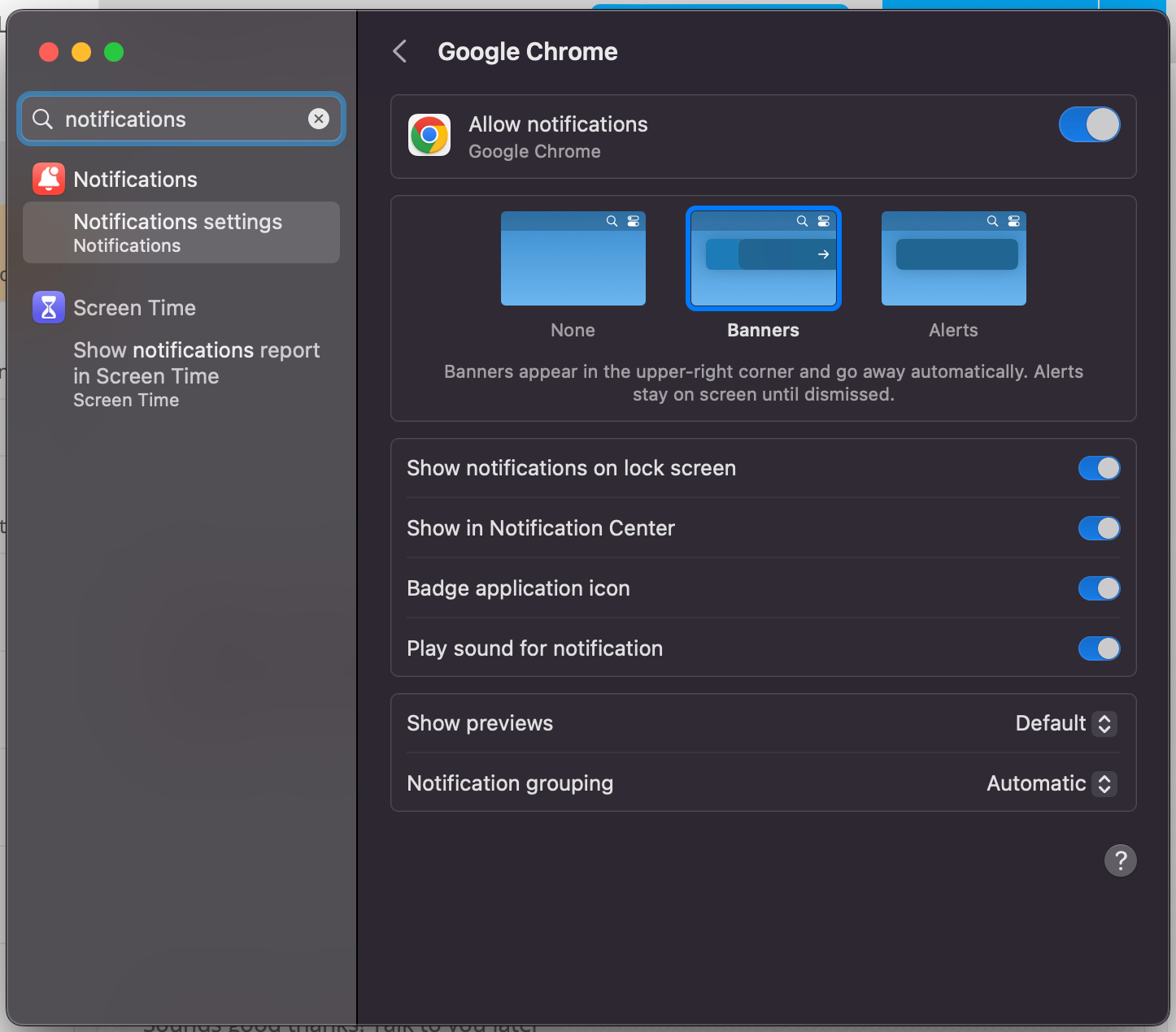 Troubleshooting: Notifications, Pop-ups & Emails
