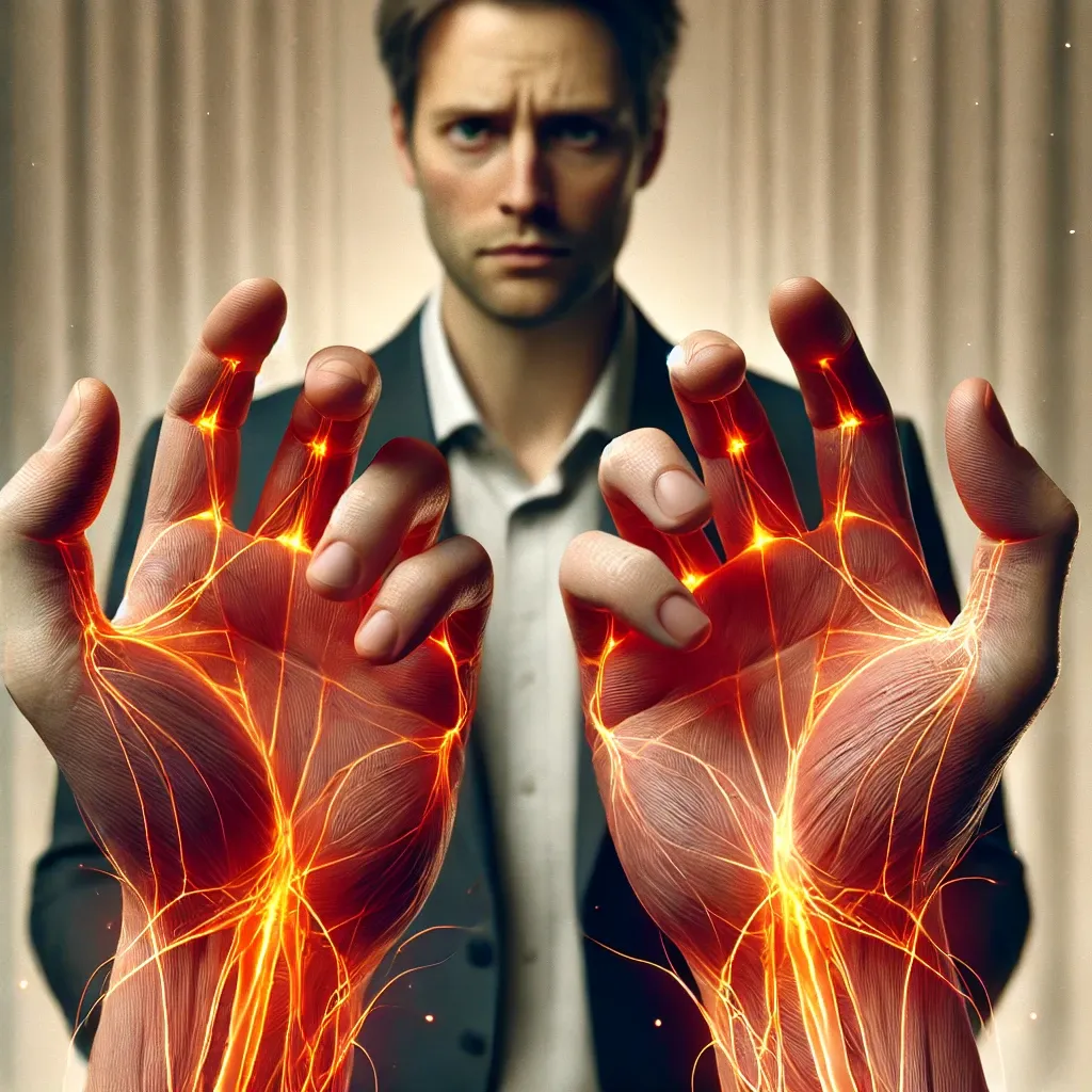 Understand what causes burning hands and fingers