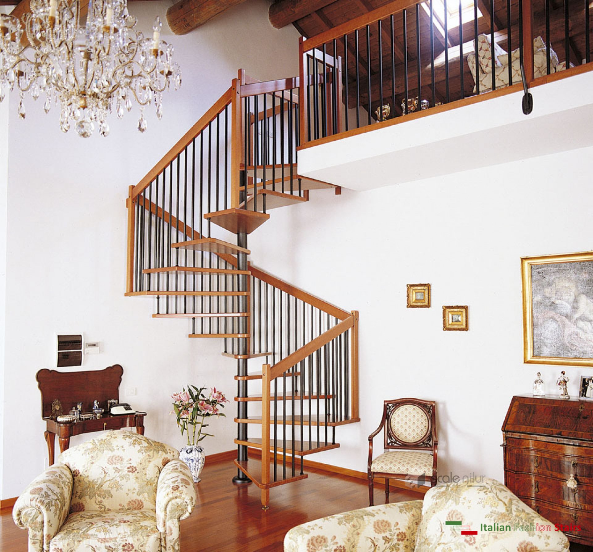 Scale a chiocciola di design | Genova | Ferrando Armando