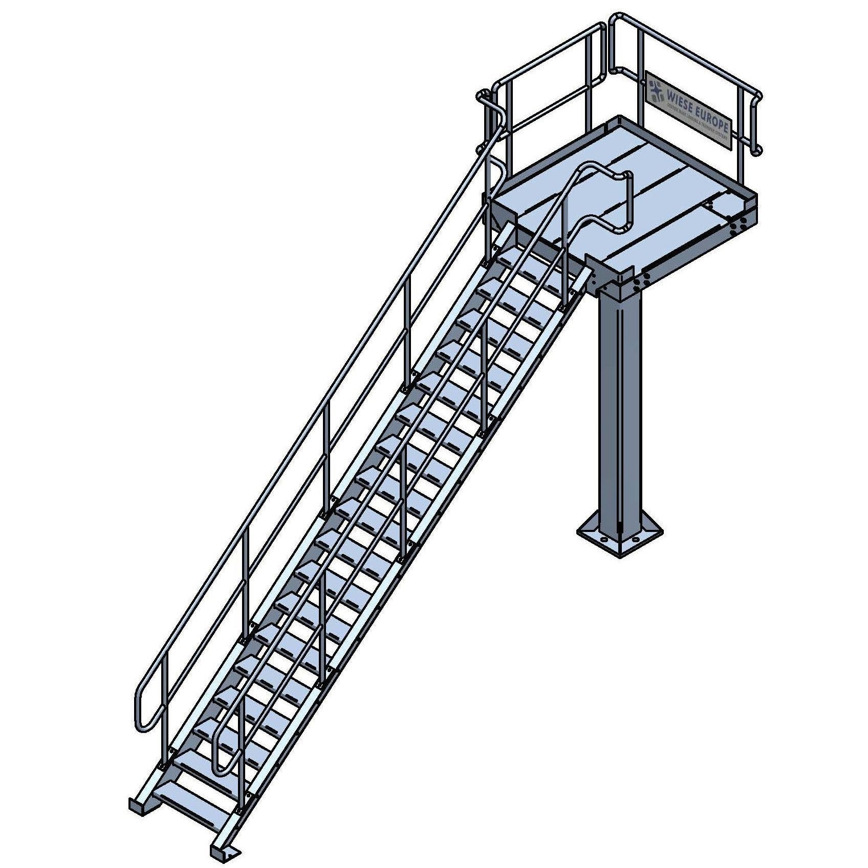 Folding Stairs & Safety Cages | Tanabe Engineering MY & SG