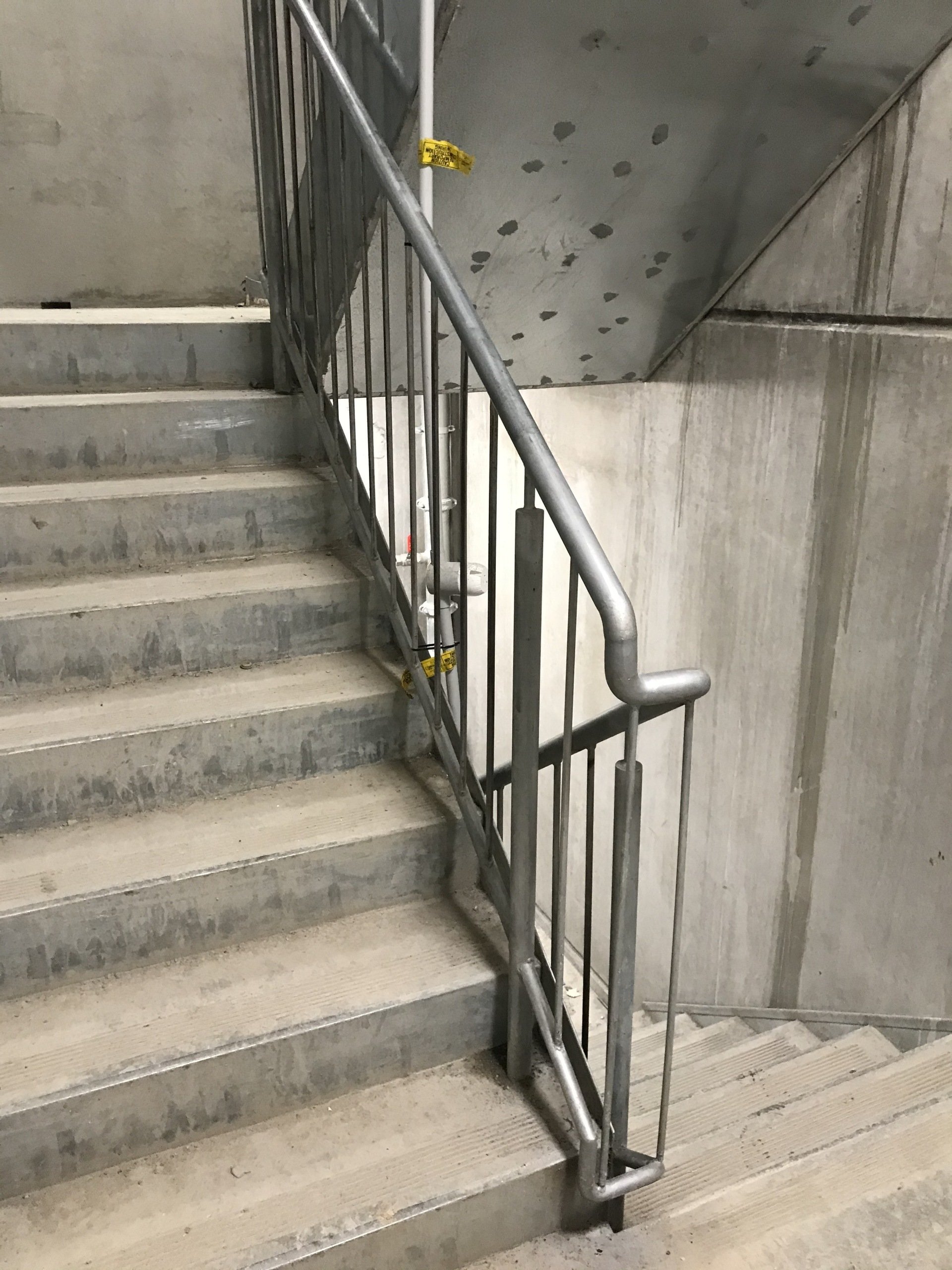 Apartment handrails | Stainless Steel Handrails | Fire Stair Handrail