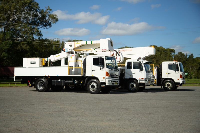 Gallery, Job Images, Current Projects - EWP Truck Hire