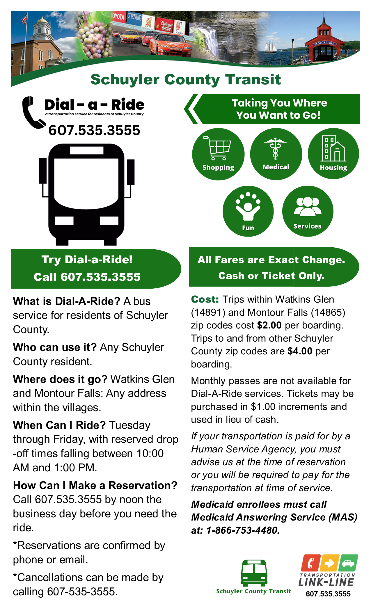 Schuyler County Transit Dial-A-Ride