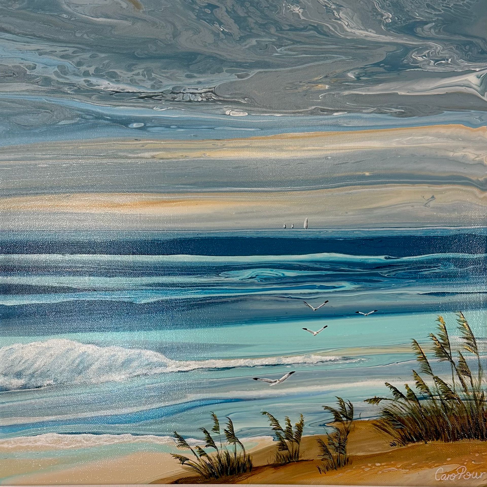 Pouring Bilder von Caro Pour