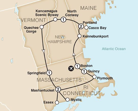 New England Rails and Sails | Tourcy LLC