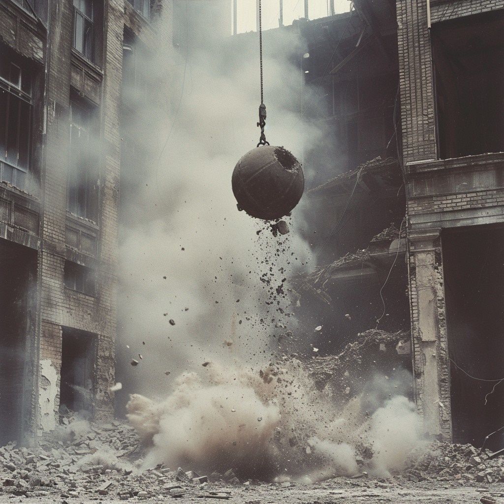 Safety Measures in Wrecking Ball Demolition