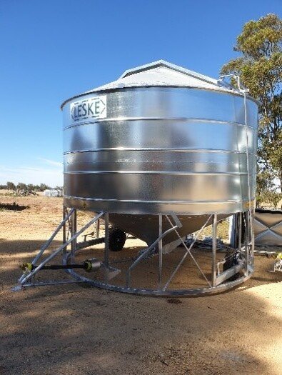 Range of Portable Field Bins | Shea-Oak Log, SA | Leske Engineering