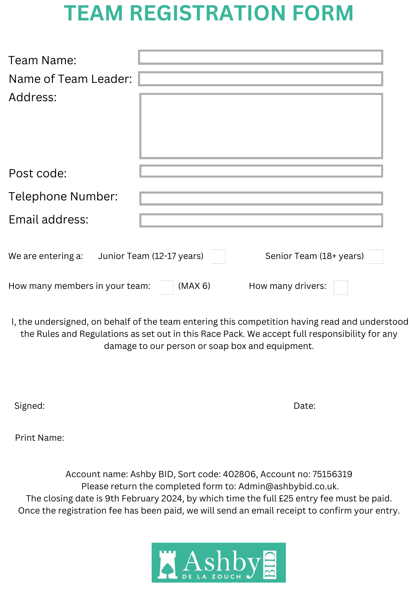 Ashby-de-la-Zouch BID Website