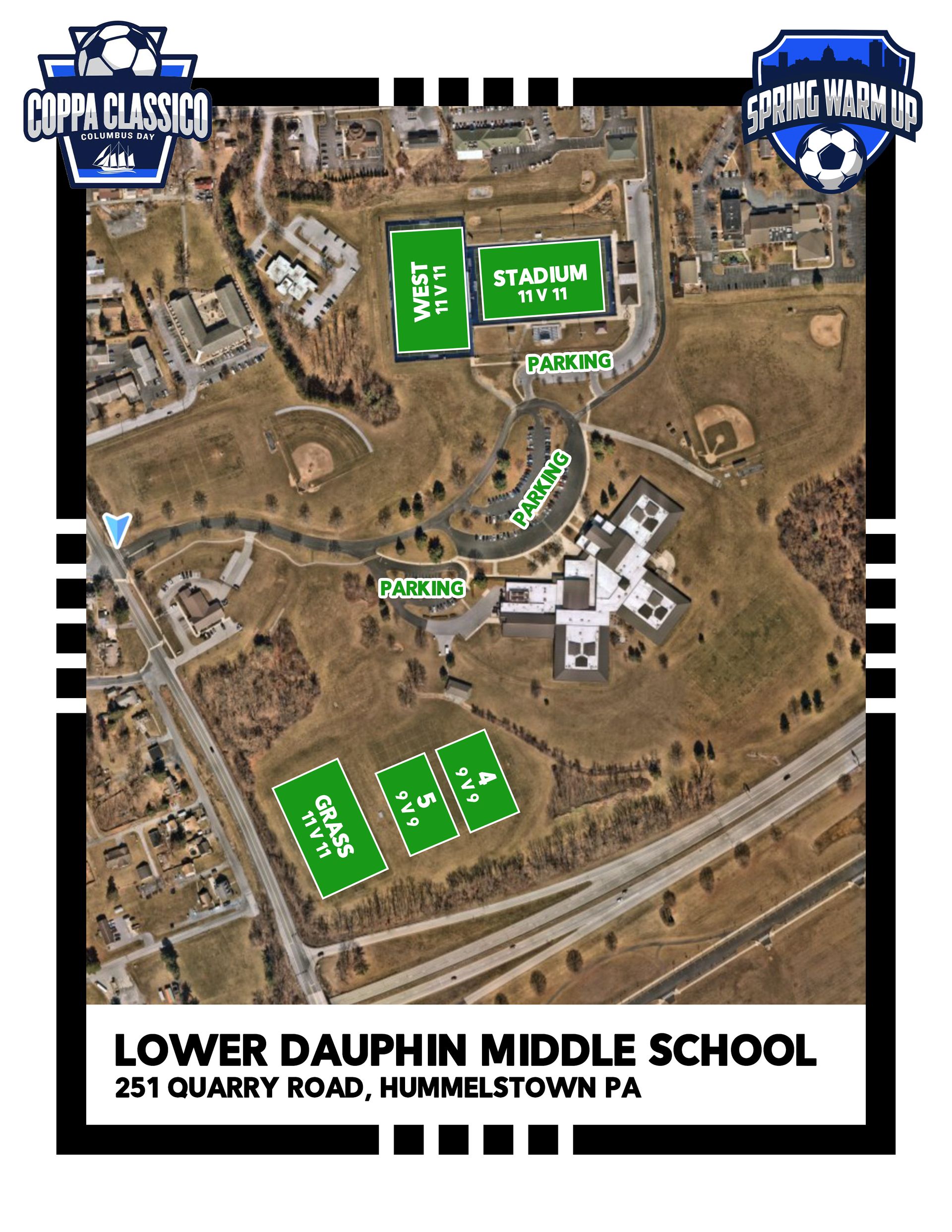 PA Classics HBG - Field Maps
