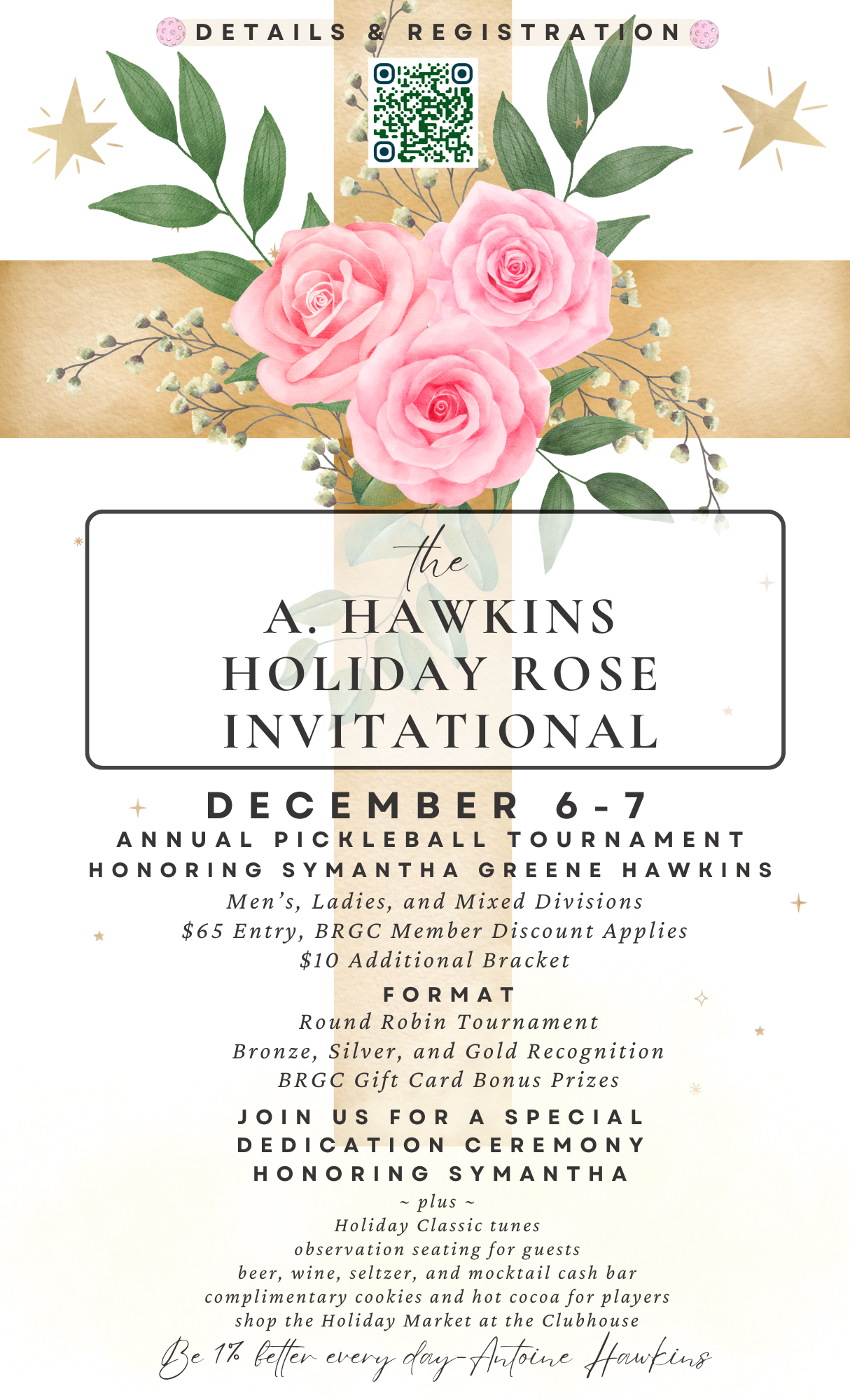 Beau Rivage -A. HAWKINS HOLIDAY ROSE INVITATIONAL