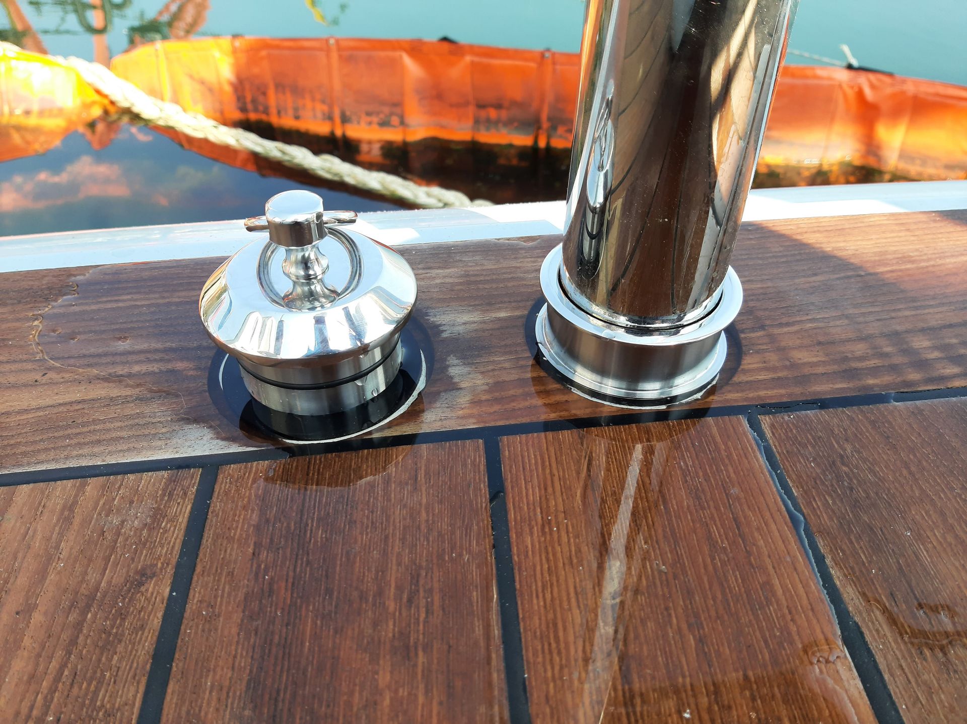 Designer-engineered fender systems for superyachts.
