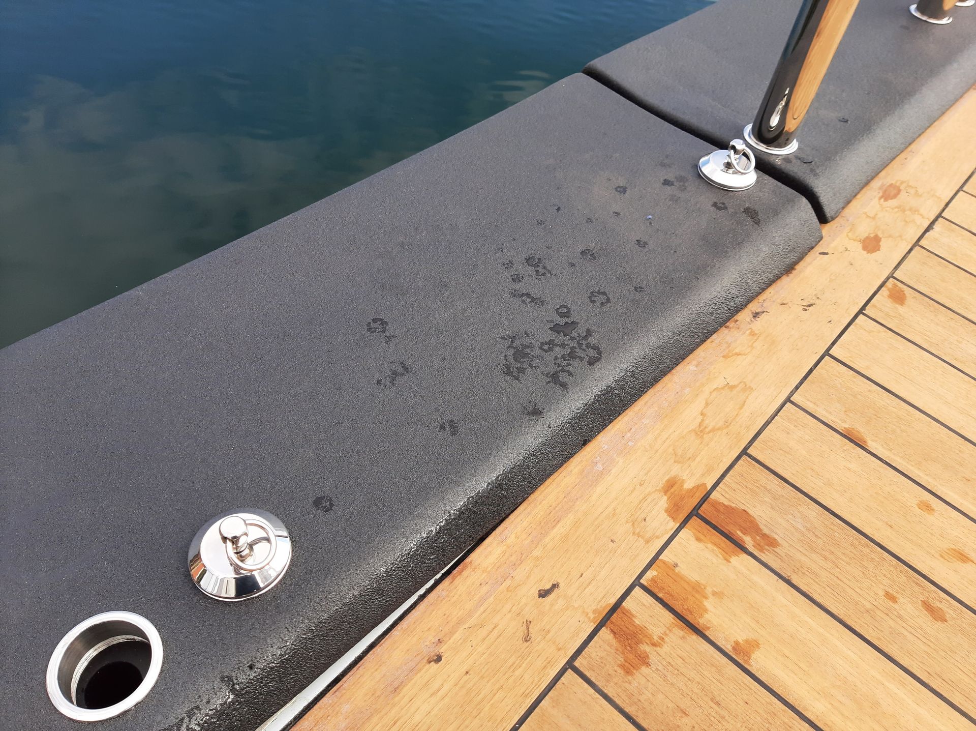 Designer-engineered fender systems for superyachts.