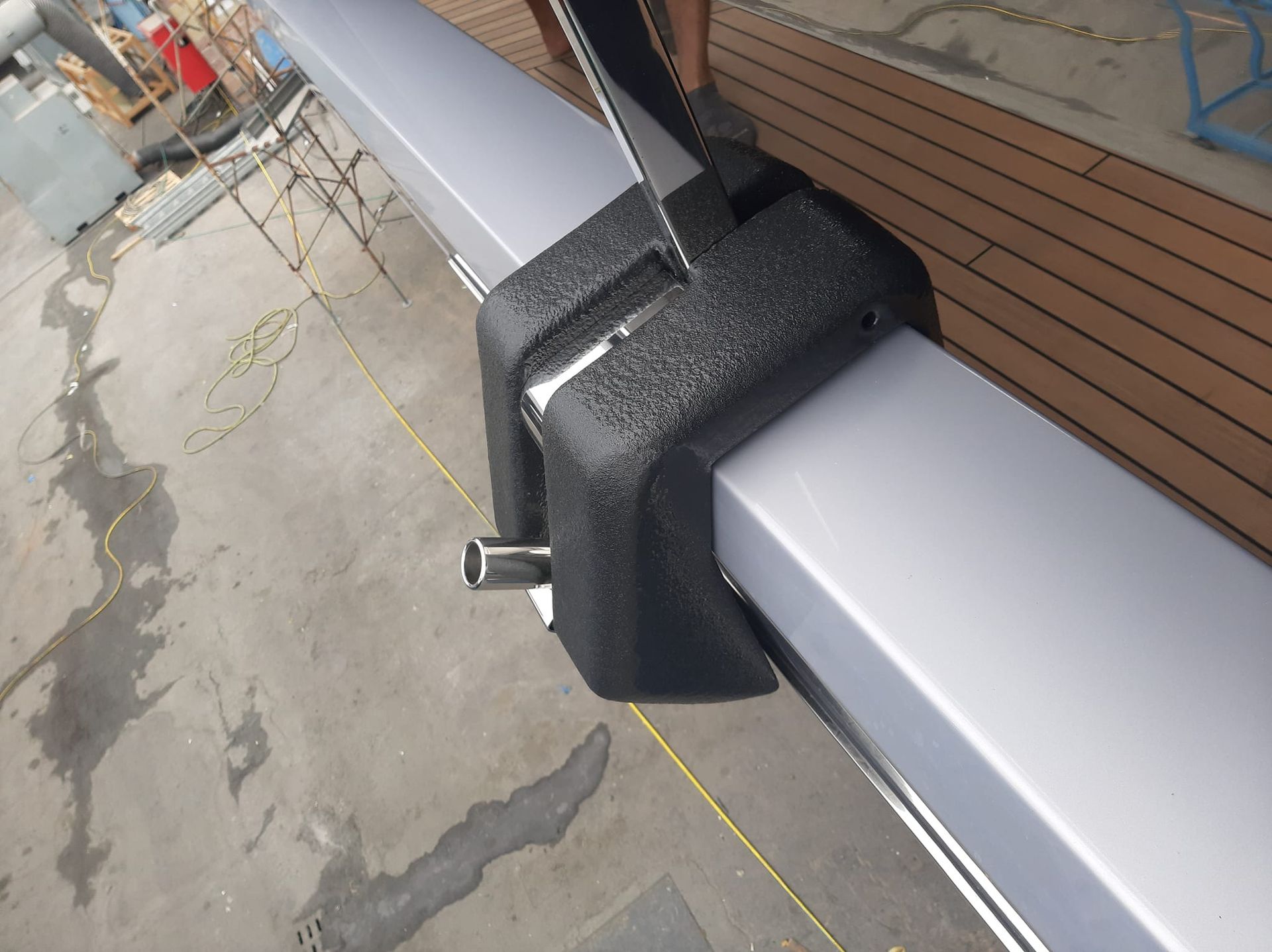 Designer-engineered fender systems for superyachts.