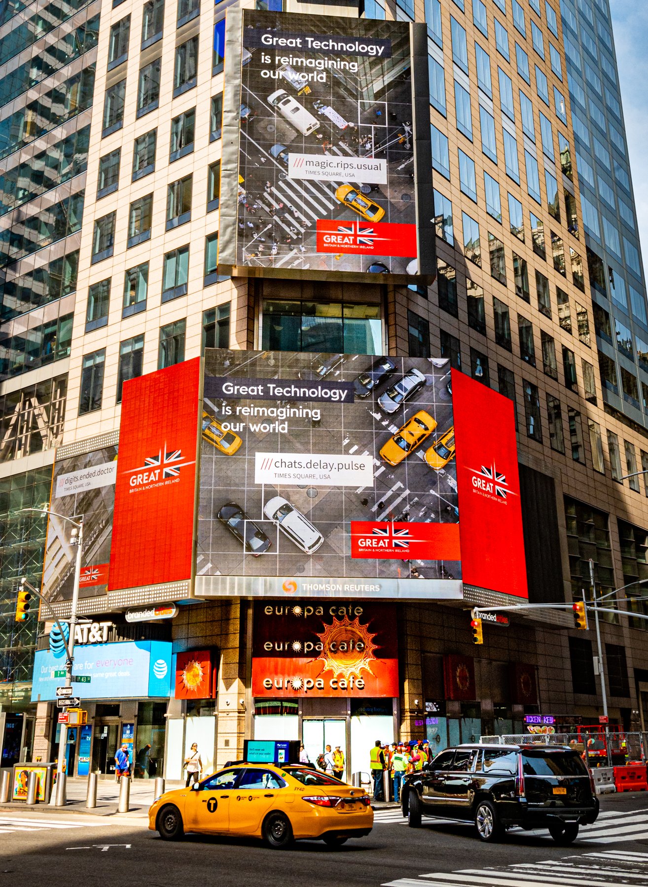 Visual Identity in motion for the 'Great' campaign