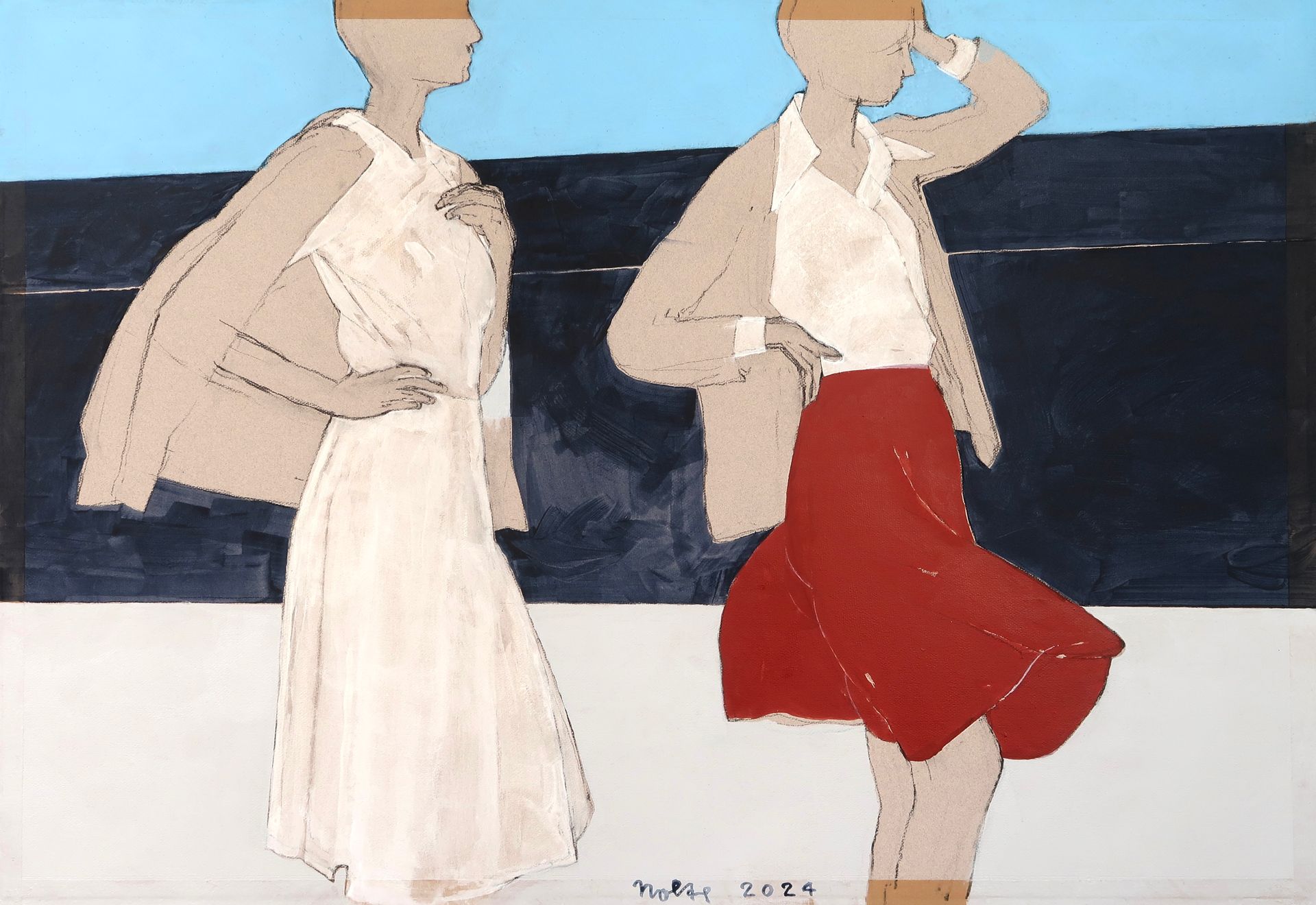 Frits Nolte - visual artist - linoleum prints