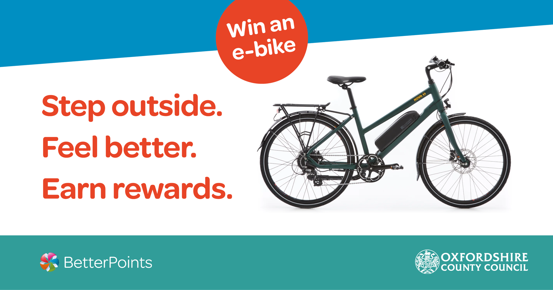 Win an e-bike with BetterPoints