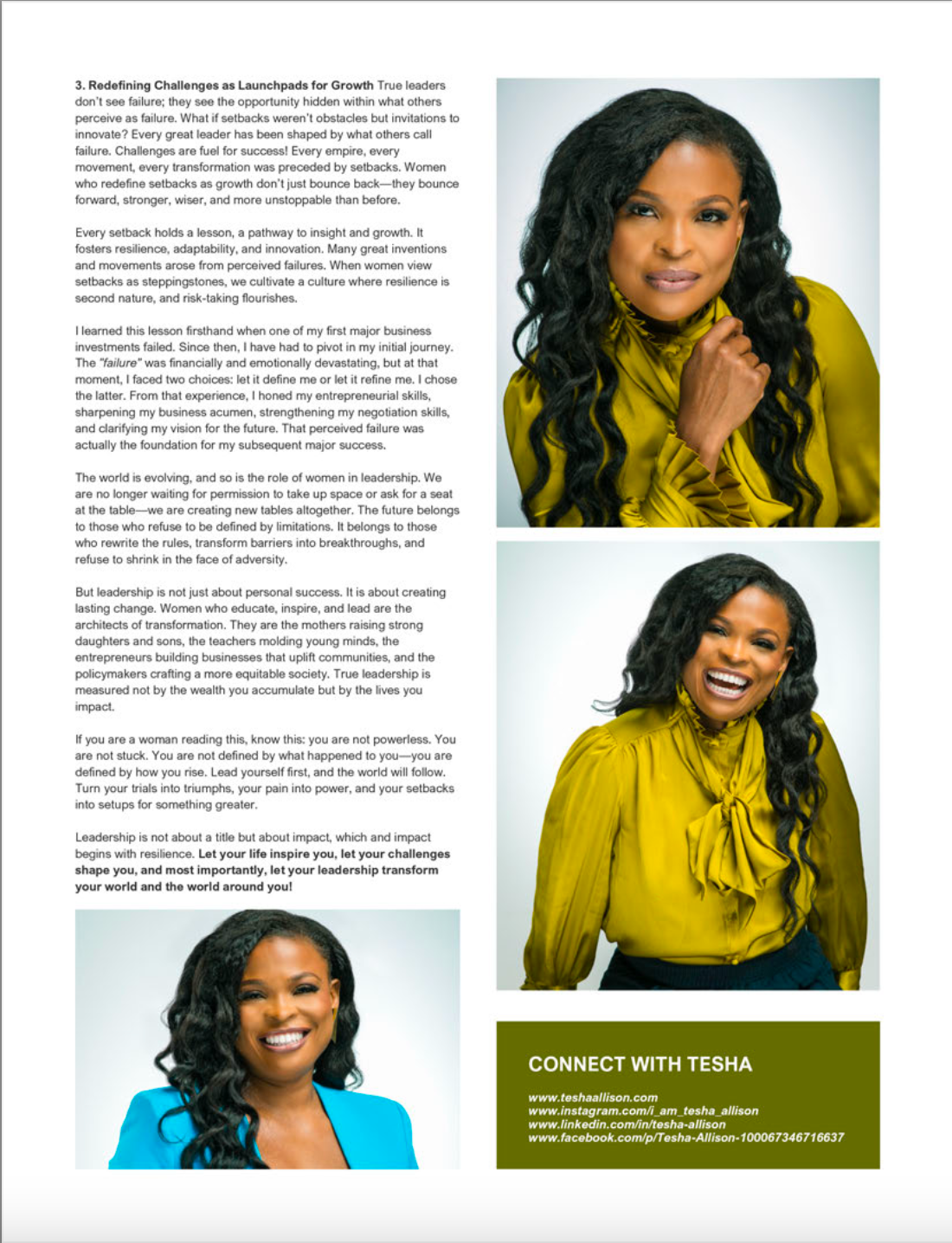 About | Tesha Allison