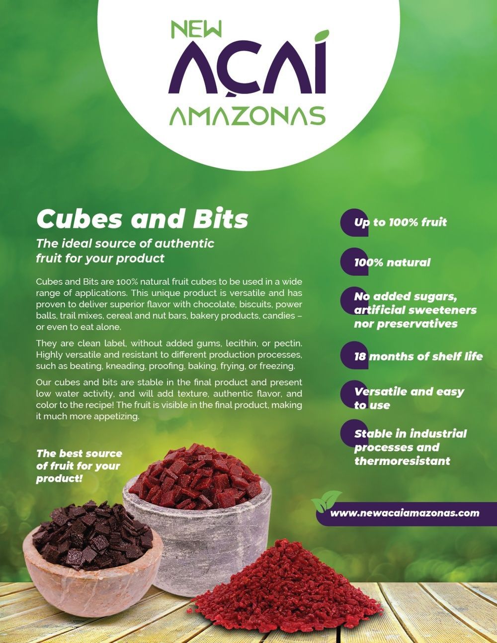 Fruit Inclusions | New Acai Amazonas