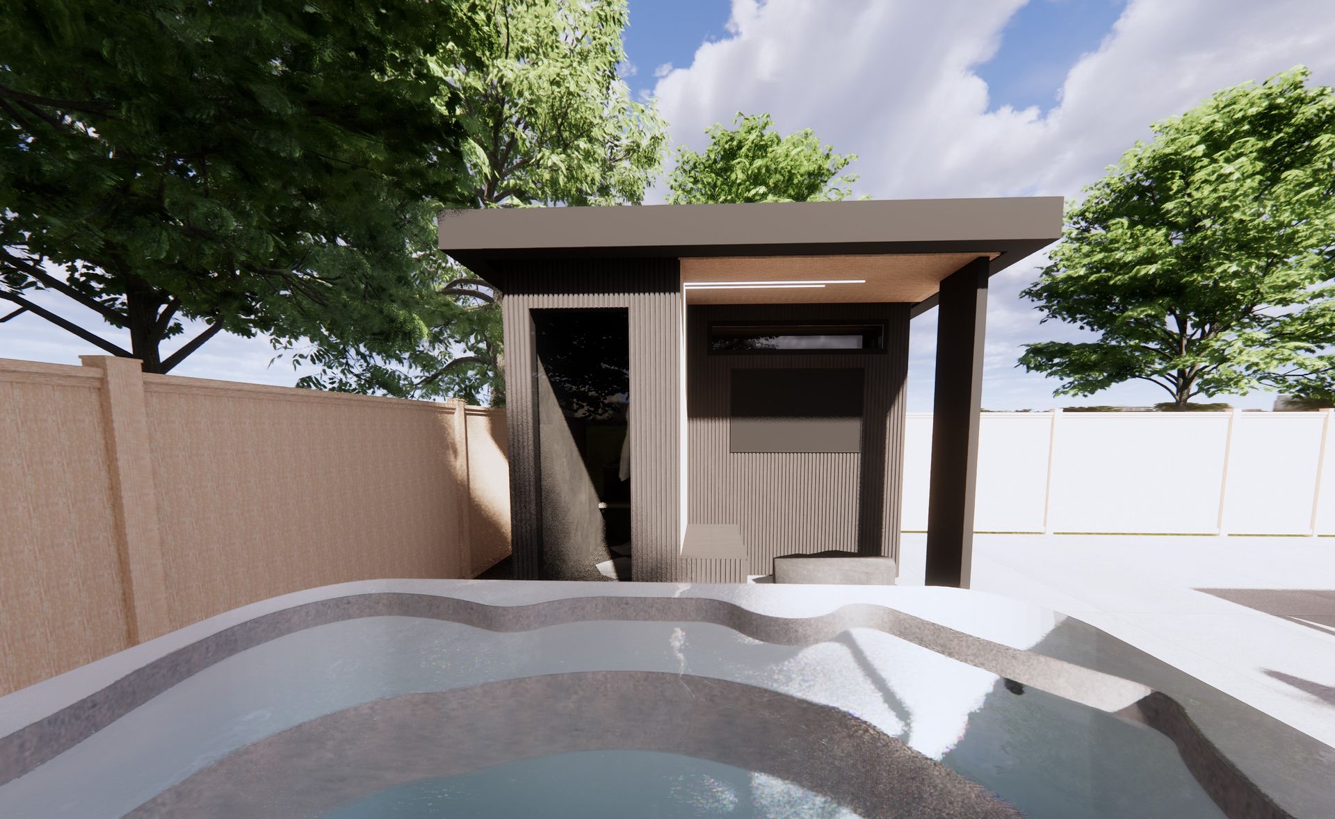 OUTDOOR SPA | Riley Design Studio
