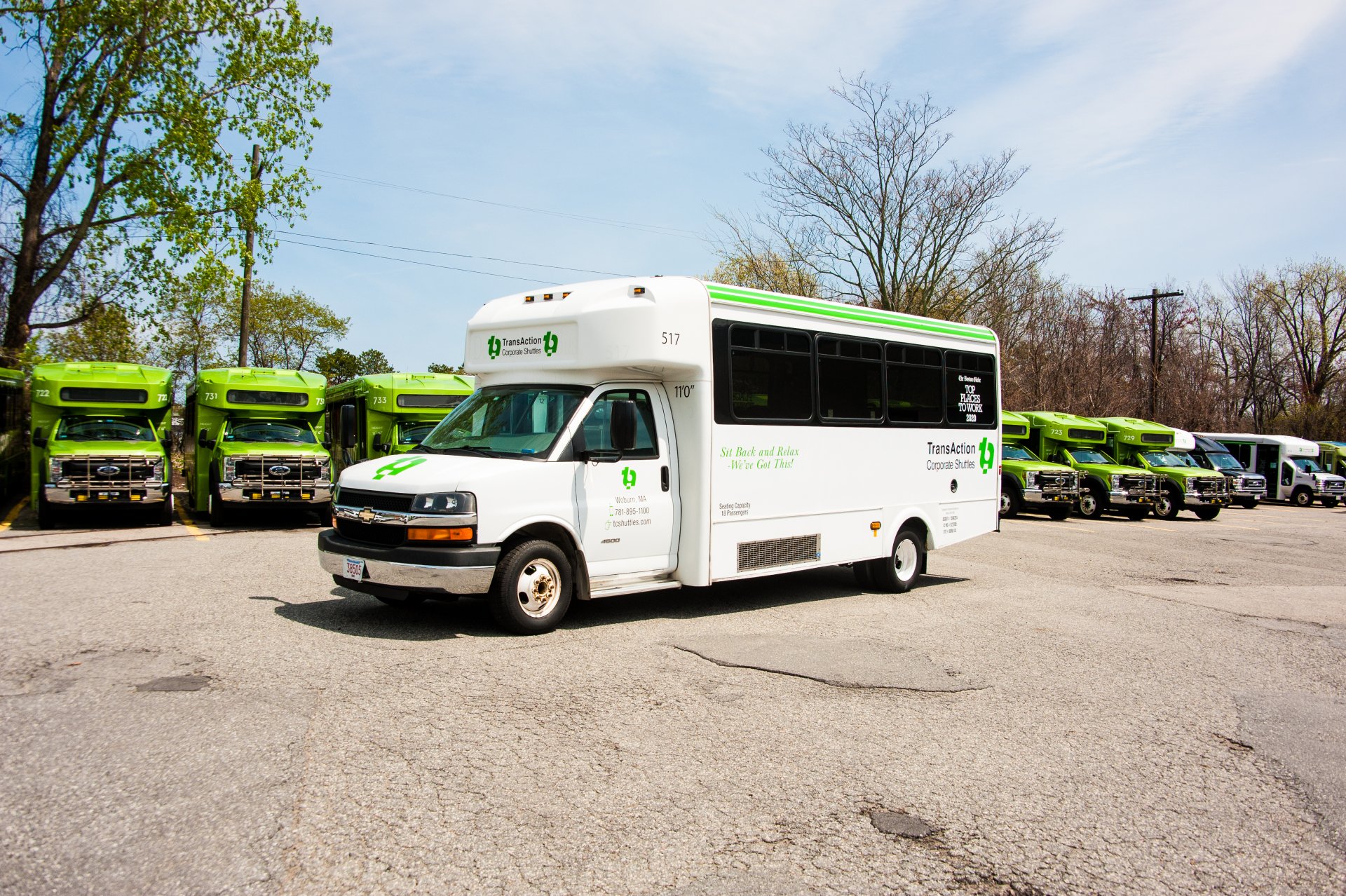 Vehicle Fleet | TransAction Associates & Corporate Shuttles