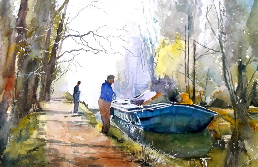 Sample Paintings in our Exhibition May, 2023