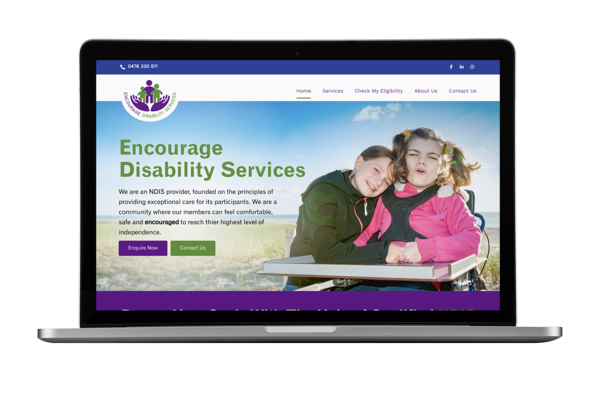 NDIS Websites and Marketing Portfolio I DSIGNS