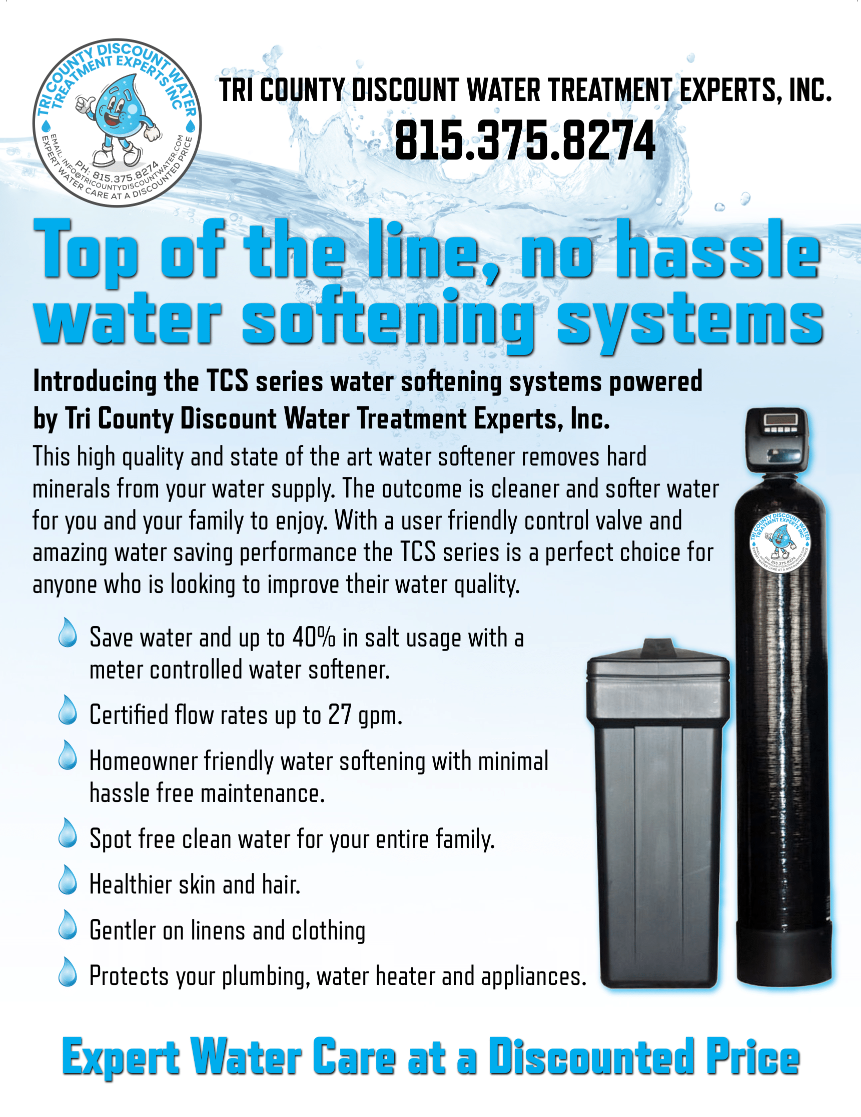 Water Treatment, Softening & Filtering in Hampshire IL