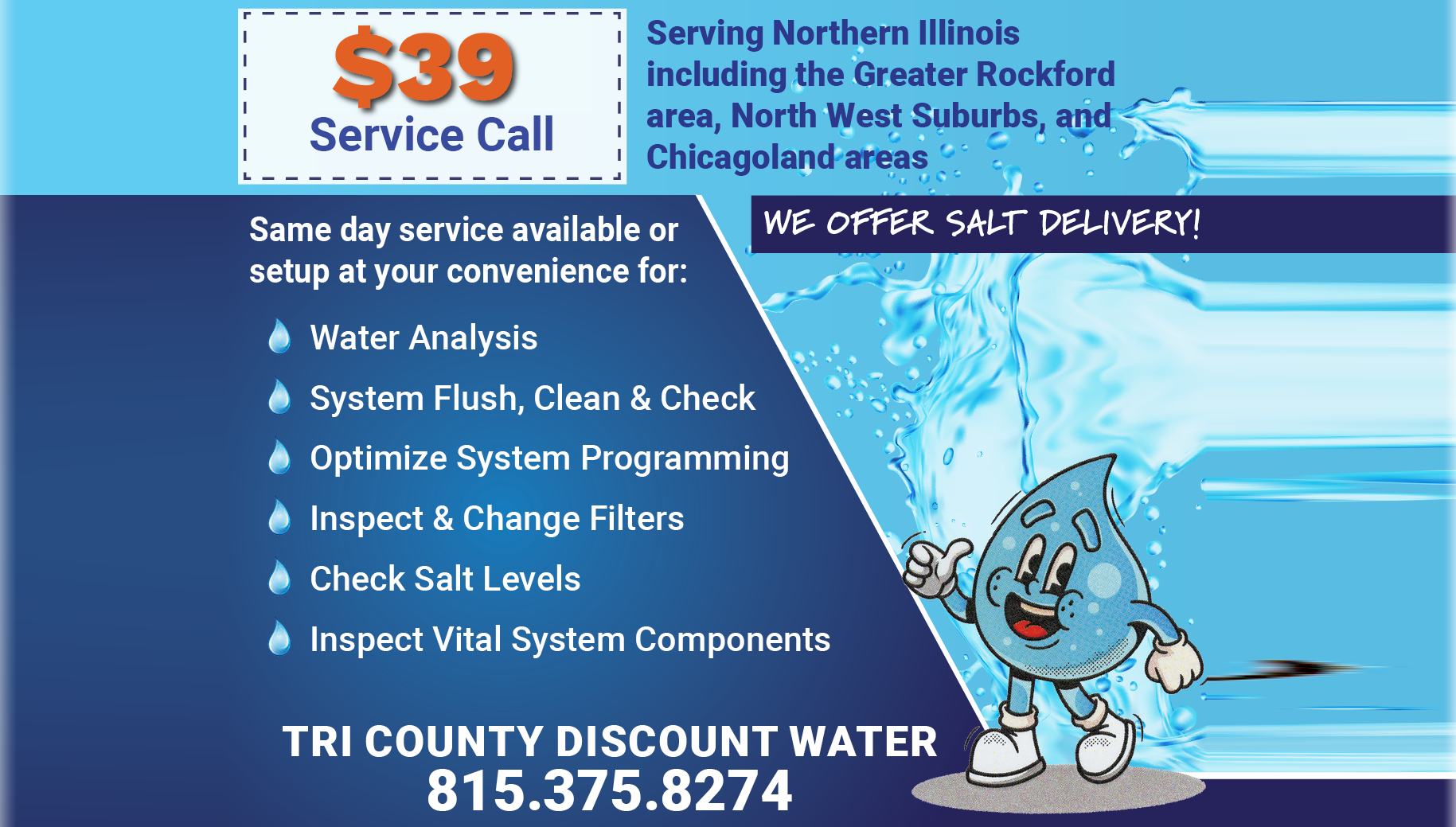 Water Filtration and Softening Systems | Northern Illinois