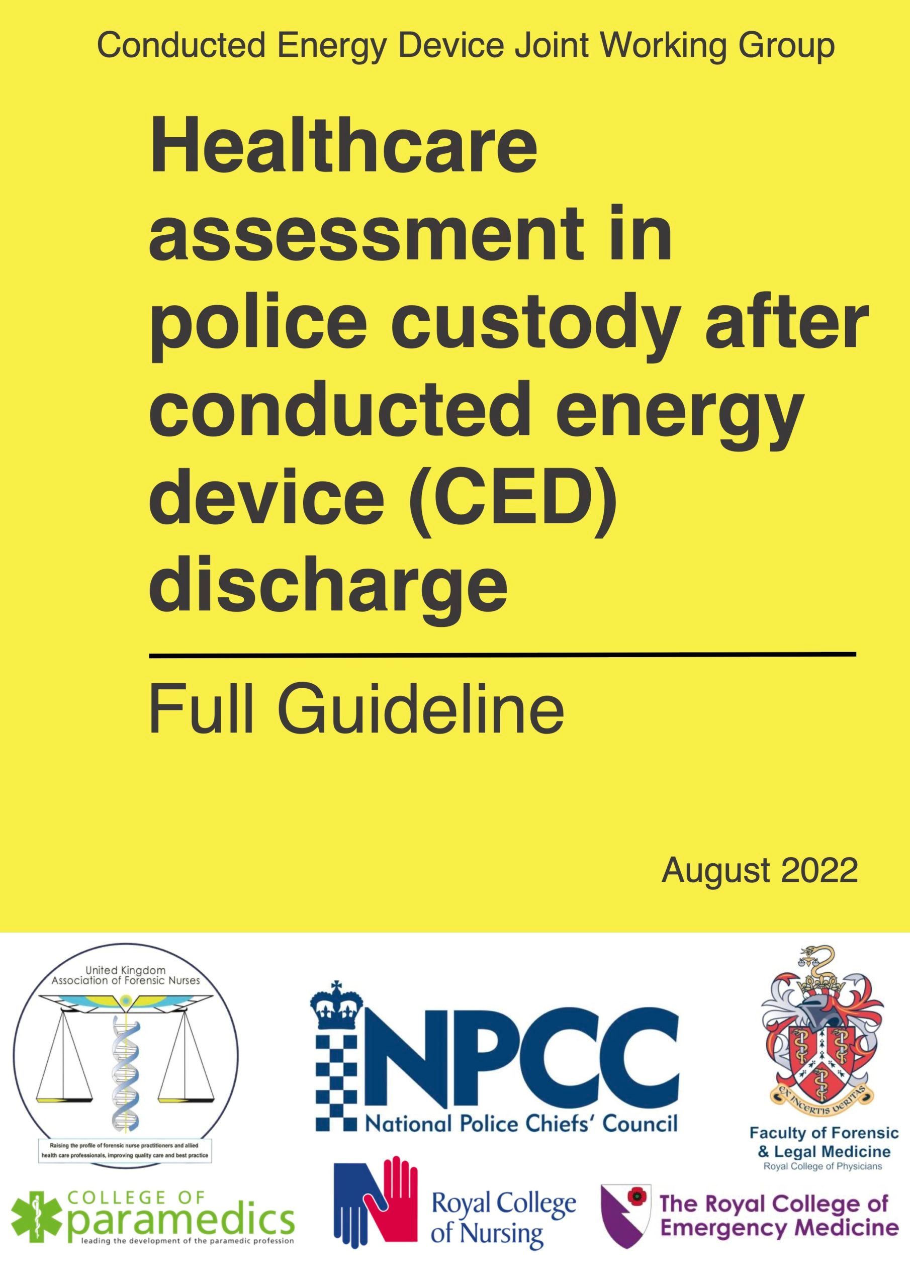 UKAFNP | Useful Information | CED (Taser) Hub