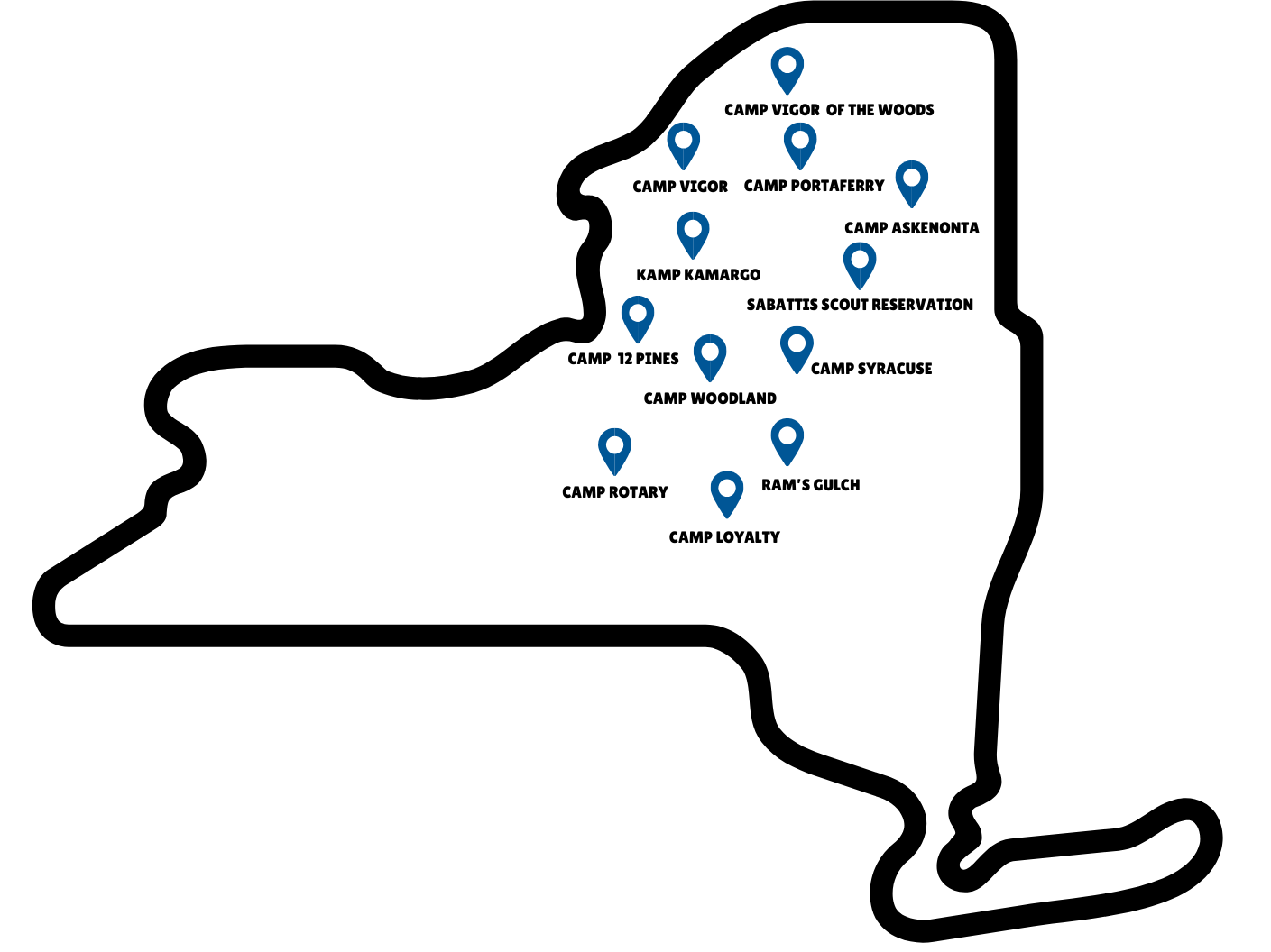 Camp History of Scout camps in the area | New York
